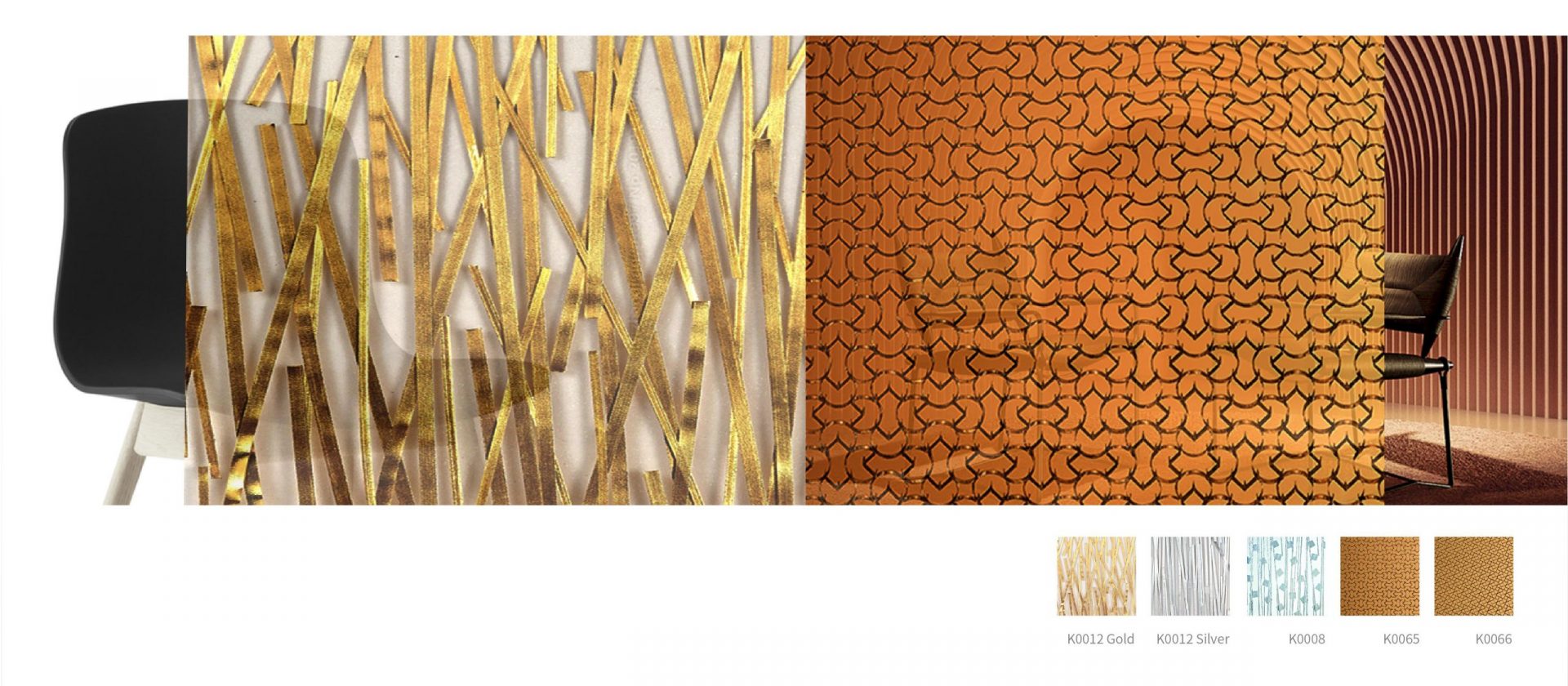 Translucent Metallic Wall Panel - Stylish Panel